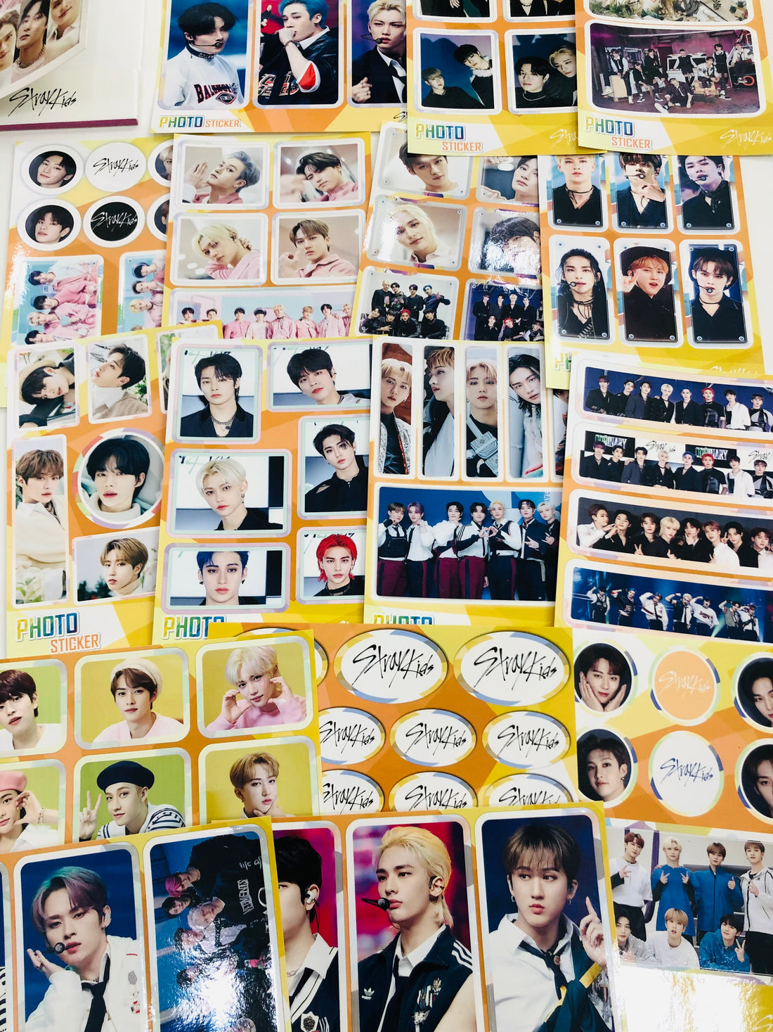 Stray Kids Sticker Sheets (16 sheets) – thepenguinpal